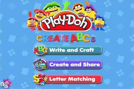 PLAY-DOH Create ABCs - app review (video)